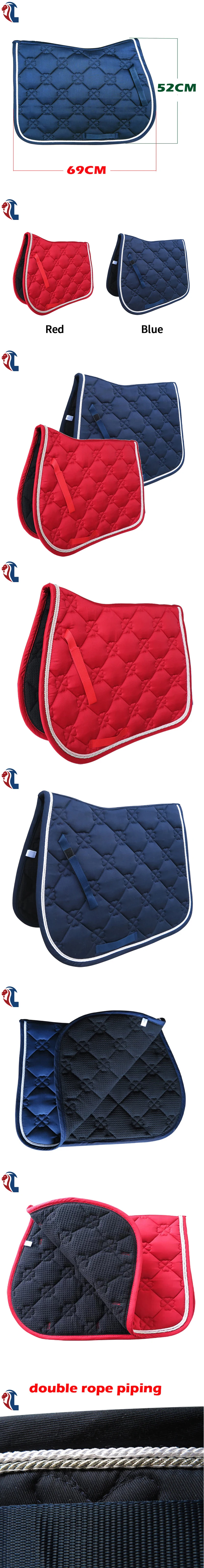 Full Size Saddle Pad Horse Saddle Pad Cotton Set Equestrian Jumping ...