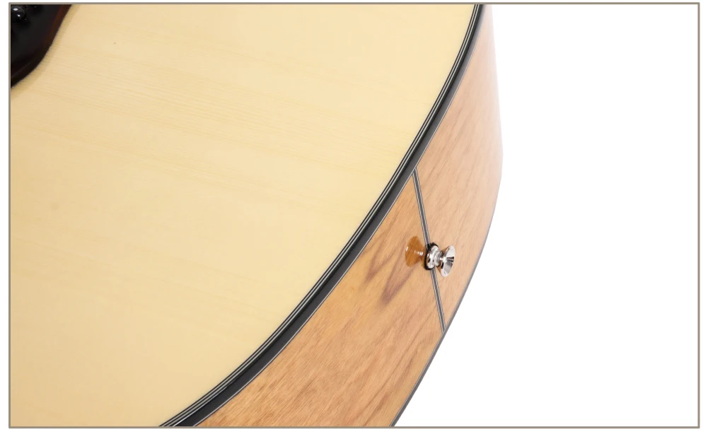 41 Inch Acoustic Guitar Cutaway Spruce Top Acoustic Guitar Smiger ...