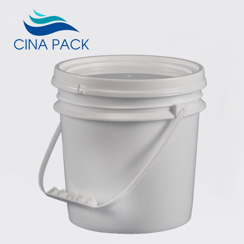 1 Gallon Bpa Free Food Grade Round Plastic Paint Printed Bucket With ...