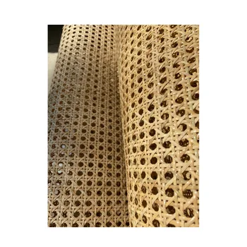 Rattan Roll Material Handwoven Natural Rattan Webbing Cane Semi ...