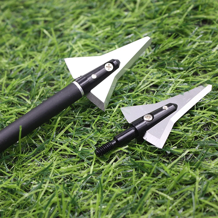 Stainless Steel Right Wing Single Bevel Broadheads - 125grain
