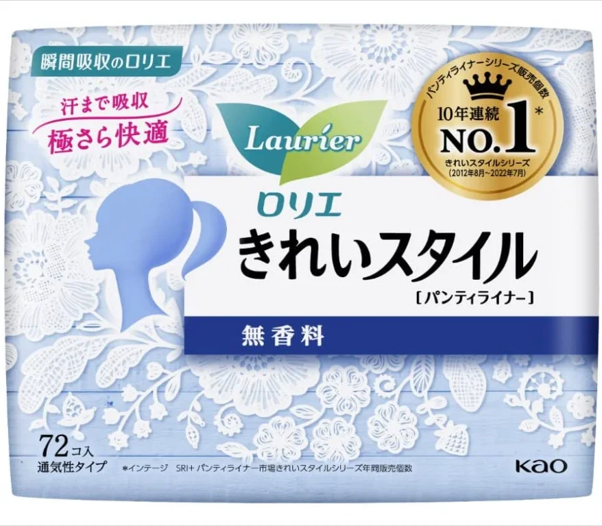 Laurier Sanitary Pads Sanitary Napkin for Panty Liners 72 Pieces X 12 ...