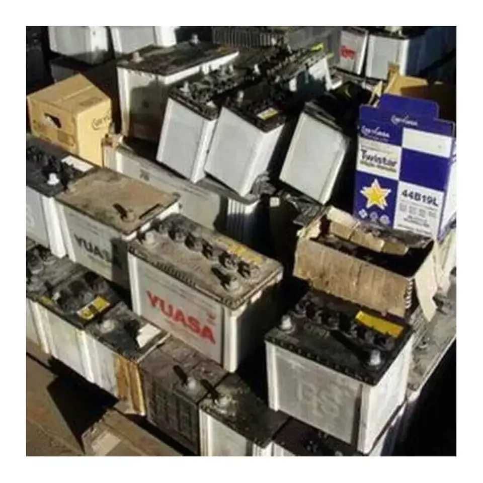 100% Pure Battery Scrap Lead Acid Dry Drained Battery / Wholesale Used ...