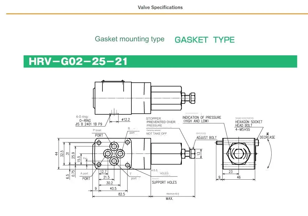 Hirose Valves Direct Acting Type Relief Valve (hrv) - Buy Hirose Valves ...