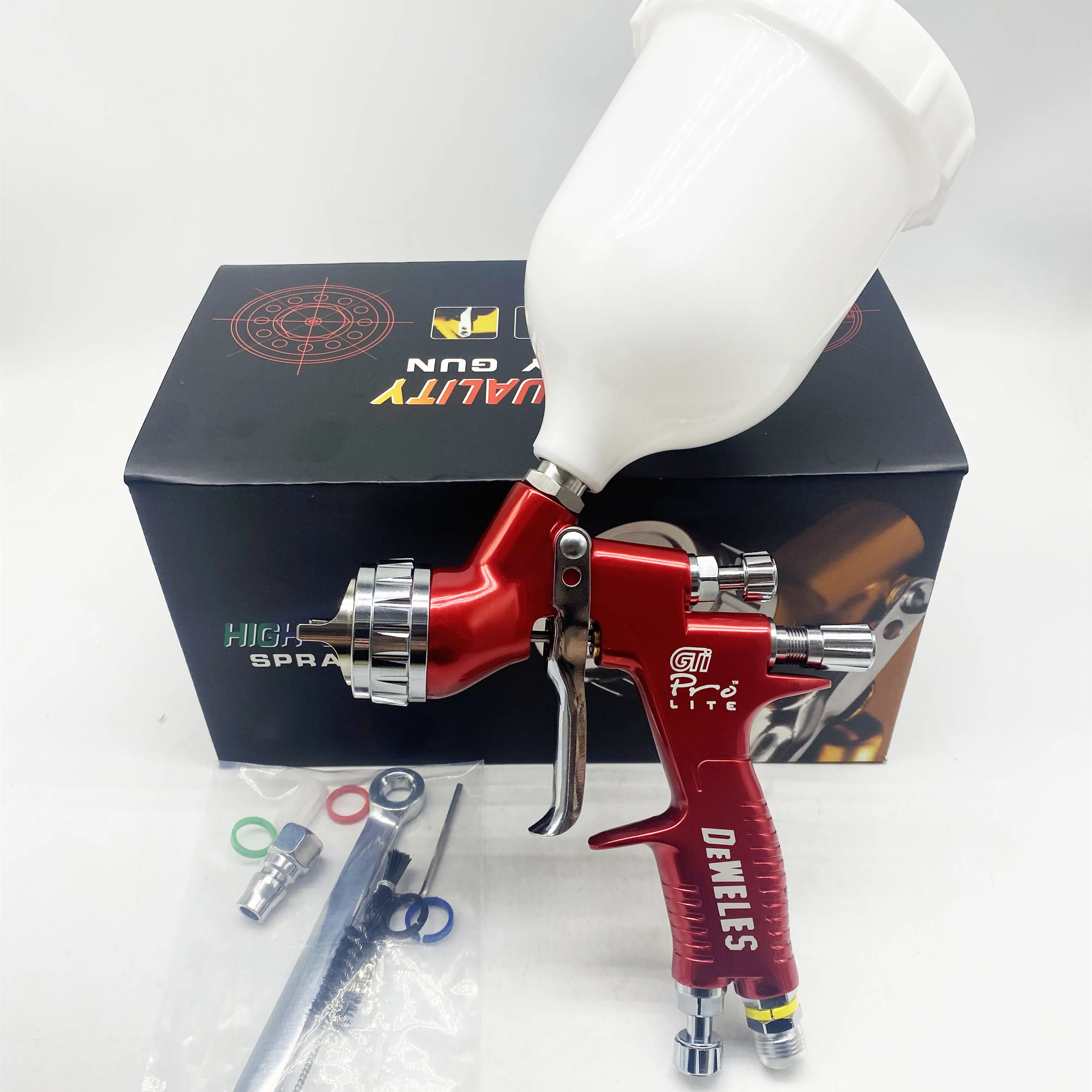 Customizable Forging Press Paint Spray Gun 4000bg Boutique Sheet Metal ...