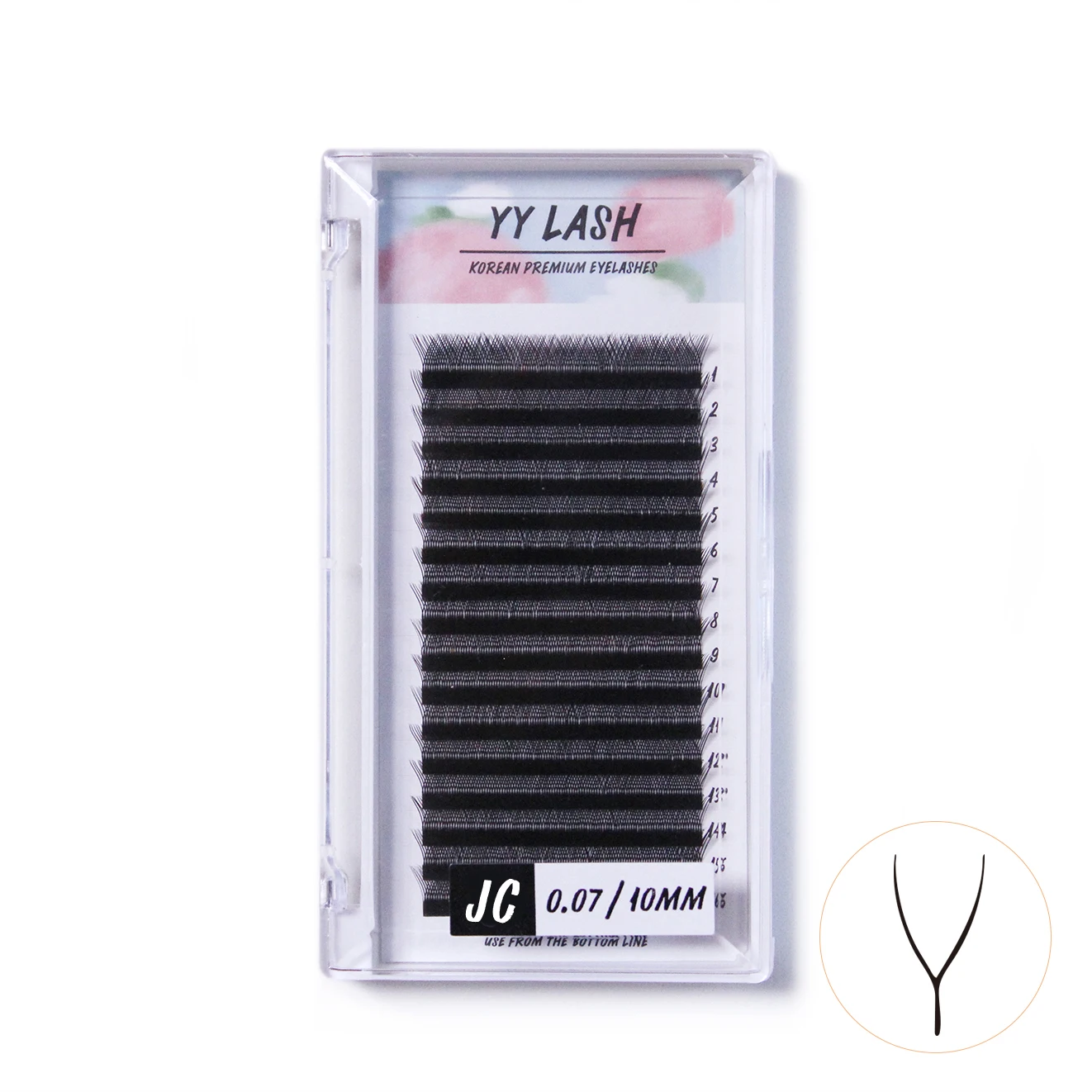 FOREVER J YY Lashes Premium Eyelashes Extension Perfect Curls last long ...
