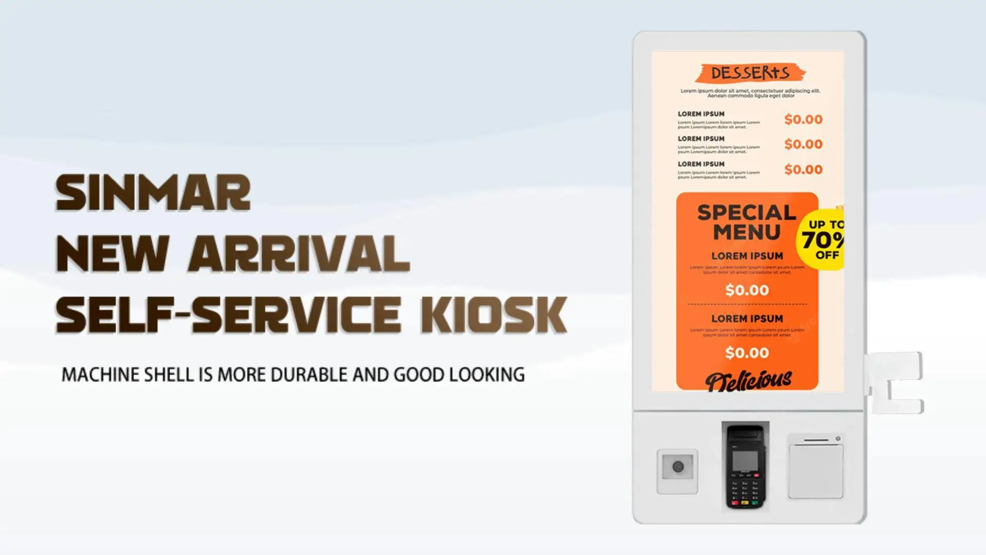 Kfc Restaurant 24 27 32 Inch Touch Screen Cashless Pos Fast Food Self ...