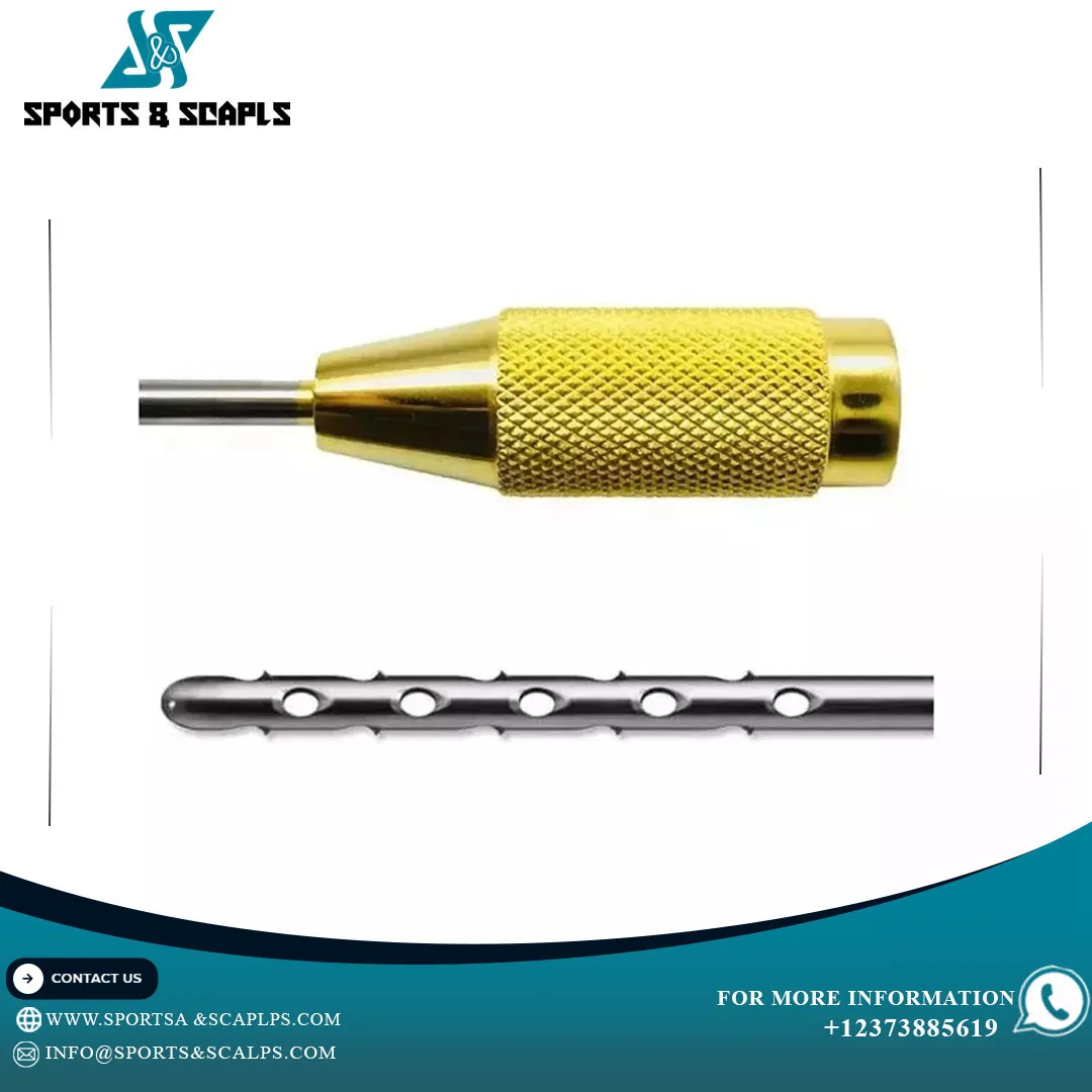 6 Hole Infiltration Super Luer Lock Cannula Liposuction Cosmetic ...