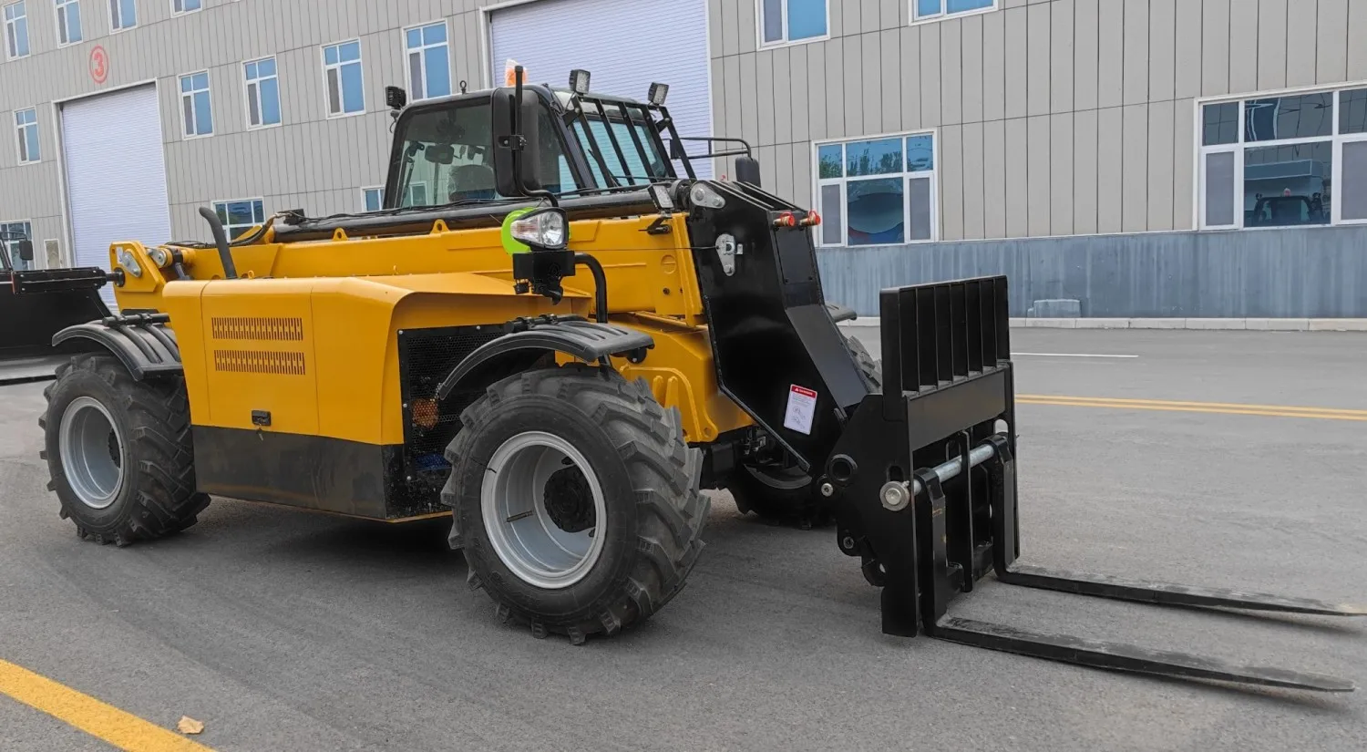 17 Meter Height Telescopic Boom Loaders 4.5ton Telehandlers Forklift ...