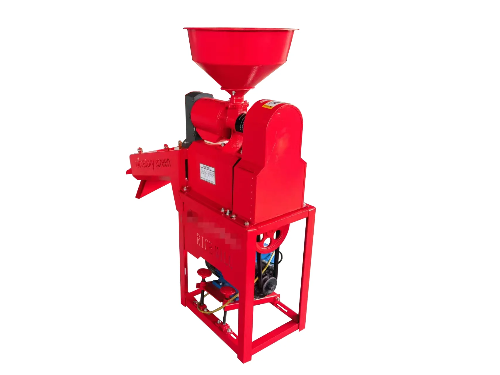 6N40V Compact Rice Mill Machine Rice Milling Machines with Vibratory ...
