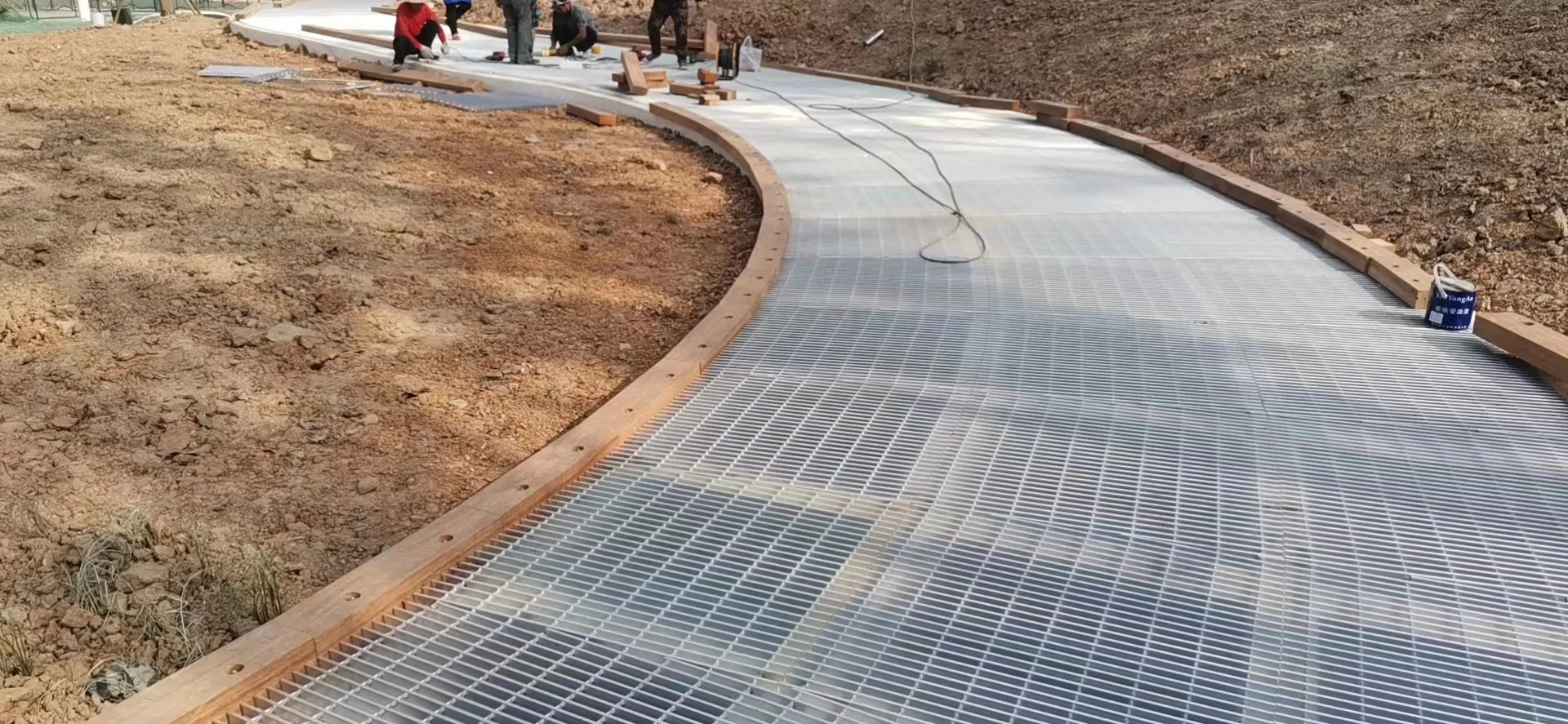 Metal Building Materials Steel Grating - Buy Outdoor Bridge Steel ...