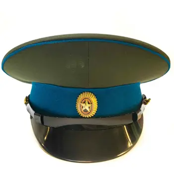Custom Badges Ceremony Uniform Hat Security Guard Officer Peak Cap High ...