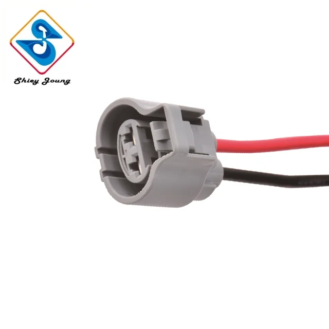 Automotive 2 Pin Female Cooling Fan Connector 2 Way Wire Harness ...