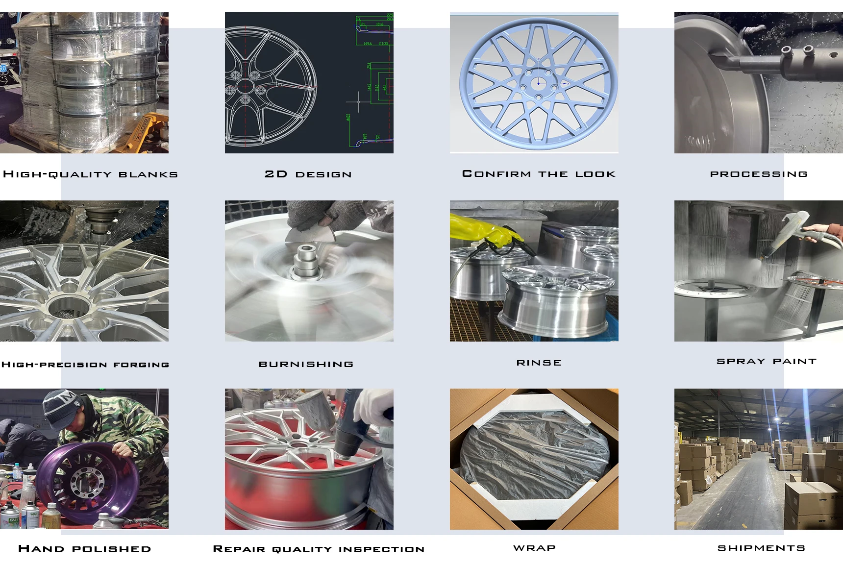 19 Inch Deep Dish Forged Wheel Hub Brushed Bronze Aluminum Car Wheel ...