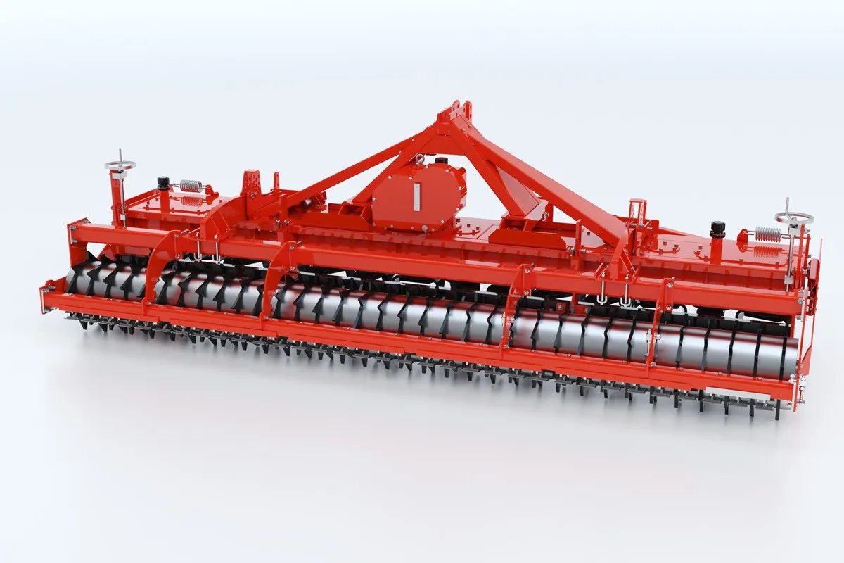 Disc Pto Driven Rotary Harrow Power Harrow True Vertical Tillage ...