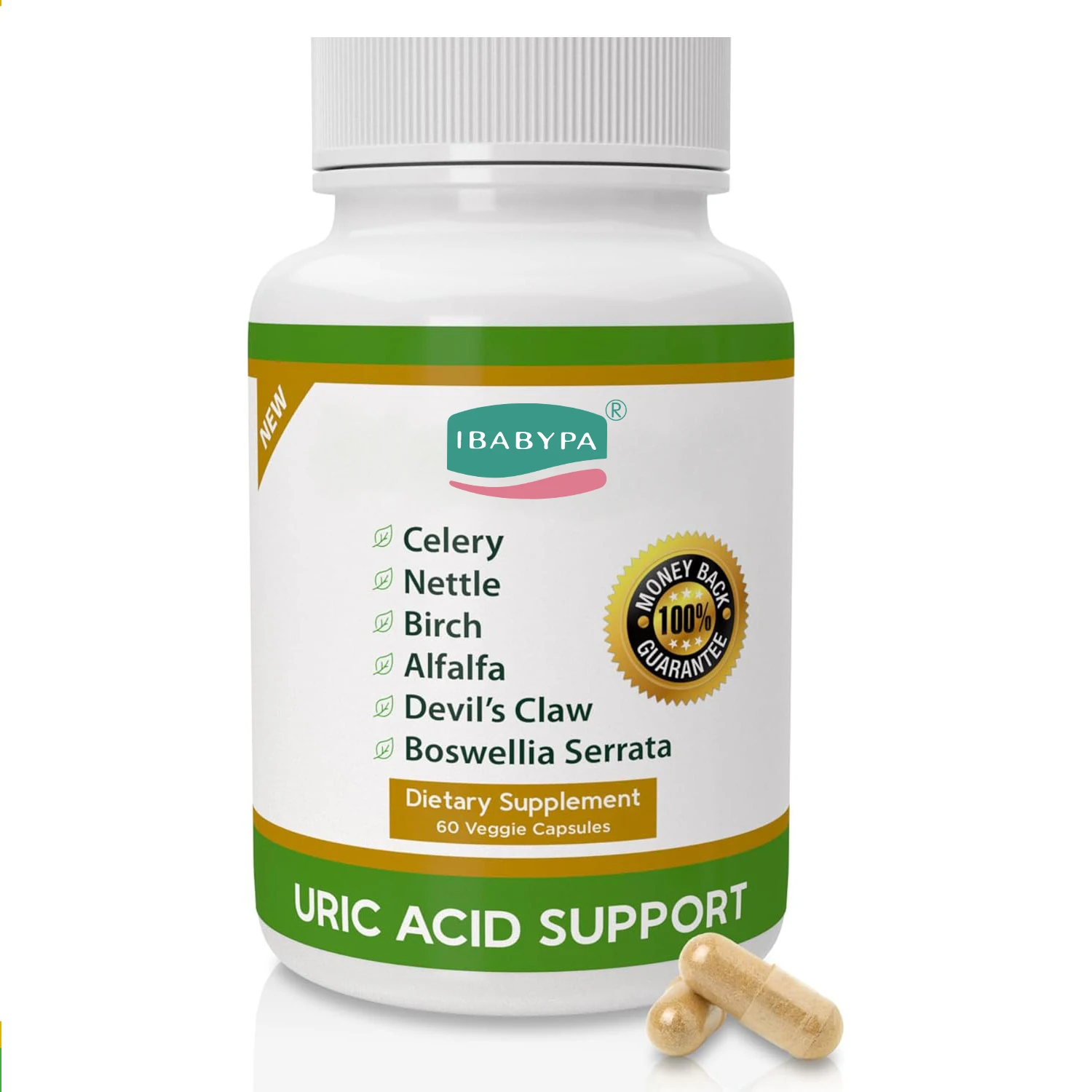 Uric Acid Support Supplement For Men And Women Joint Support Herbal ...