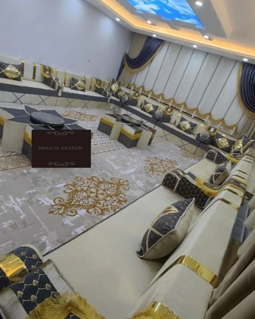 Arabic Majlis Moroccan Majlis Design | Sitting Height 40cm | Sofa ...
