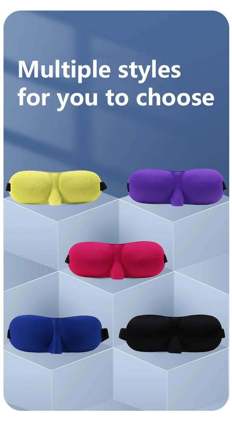 Wholesale 3d Sleep Mask Adjustable C Cup Profile Shade Eye Mask ...