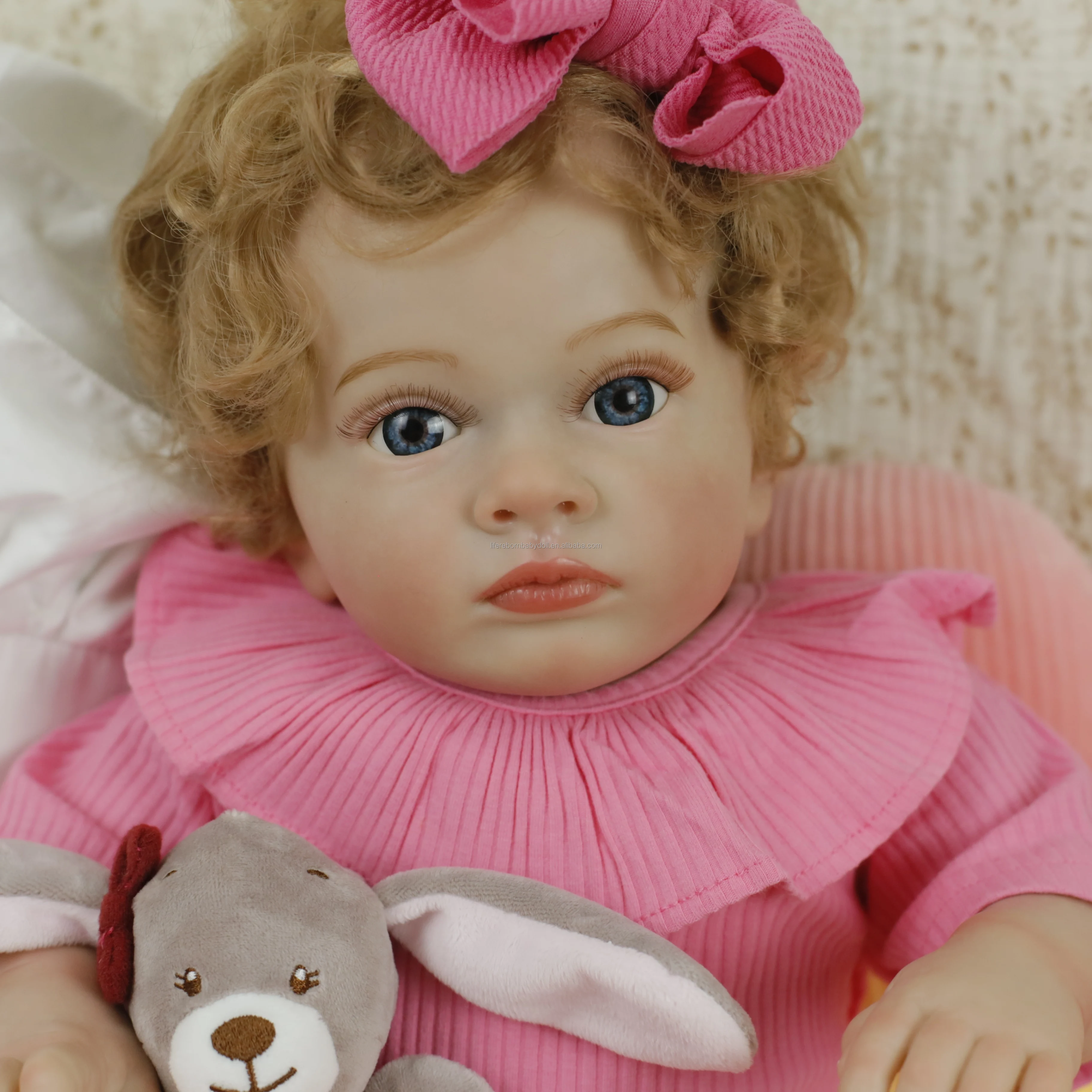 Lifereborn 24 Inches Big Reborn Toddler Dolls Lifelike 3D Painting Soft ...