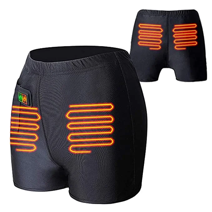 Custom Men Women 5V USB Electric Heated Shorts Warm Pants