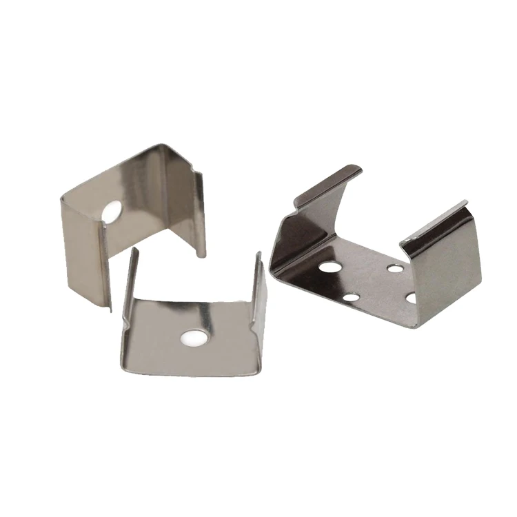 Custom Spring Fixed Clips Metal Stamping Bending Stainless Spring Steel ...