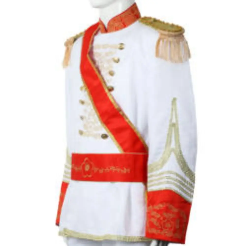 Men Suits Tactical Uniform Prince Suit Marshal Battle Guard Dress Stage ...