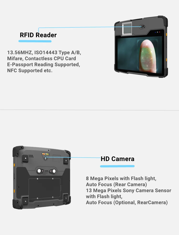 Ekemp Biometric Device With Iris Fingerprint Scanner And All In One Solution For Government