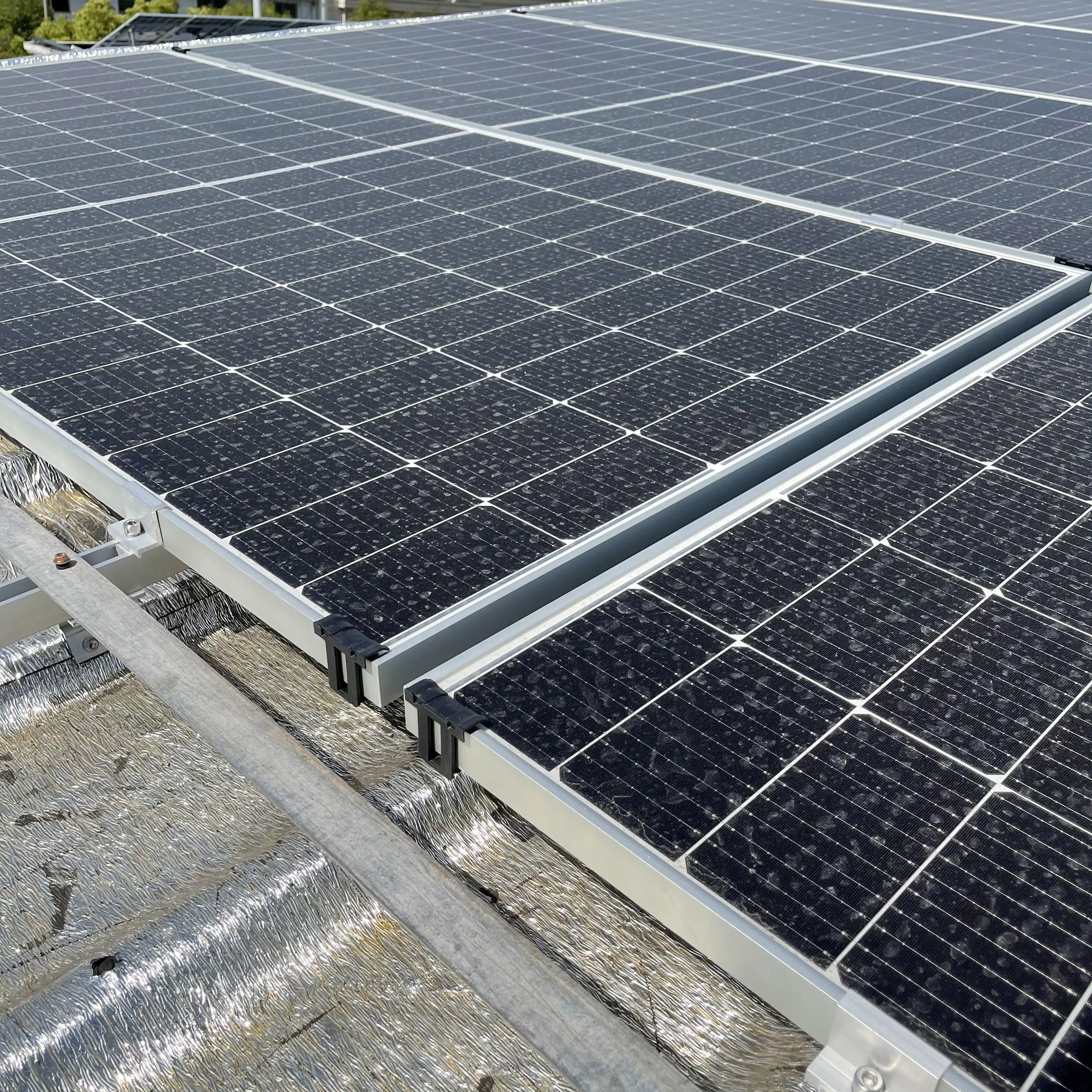 Corigy Photovoltaic Solar Panels Water Drained Away Clip Remove ...