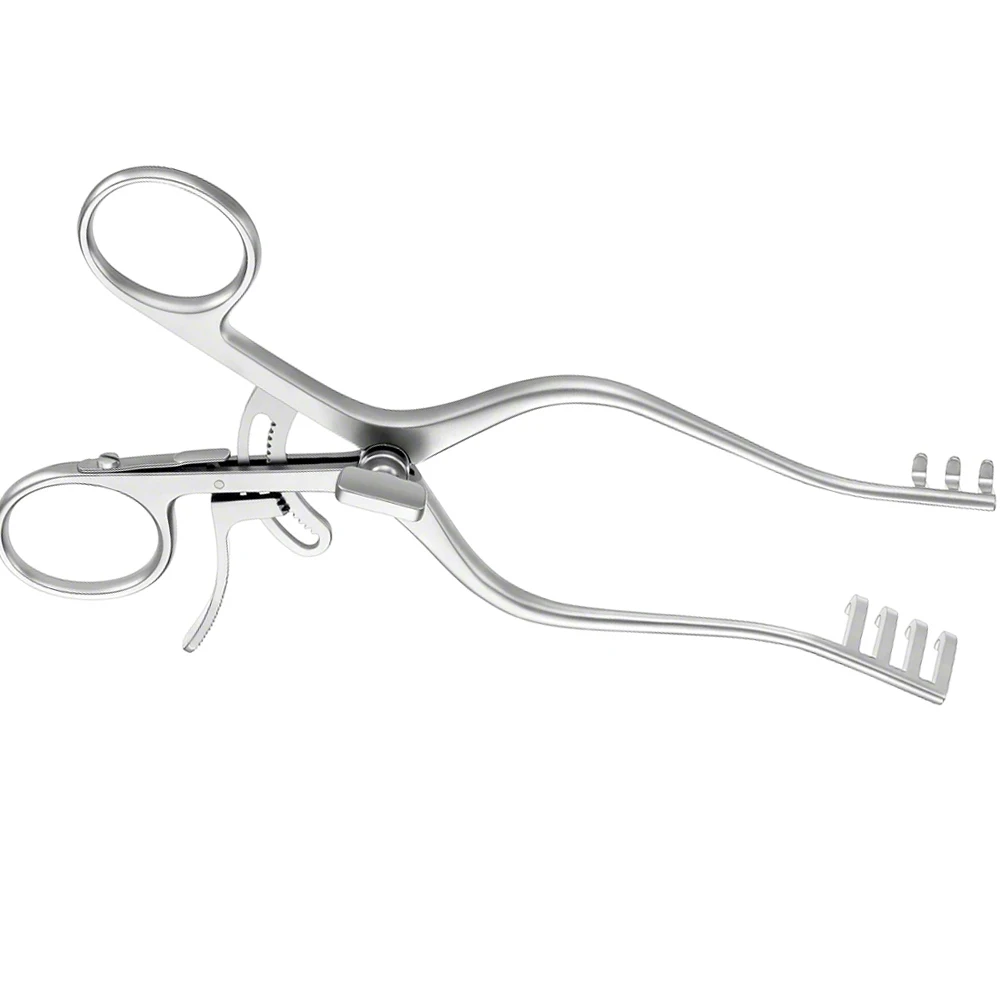 Allenberg Carotid Retractor Spreader 170 Mm 6.34" 3 X 4 Prongs Blunt ...
