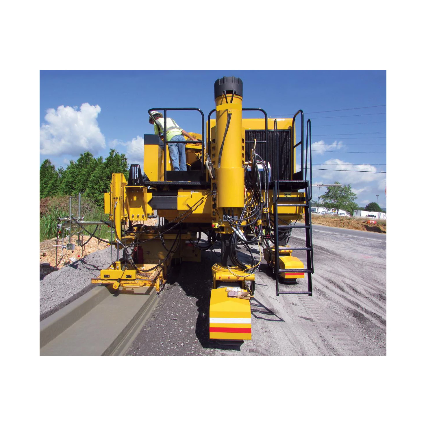 Best Quality Concrete Curb And Gutter Machine - Buy Concrete Curb And ...