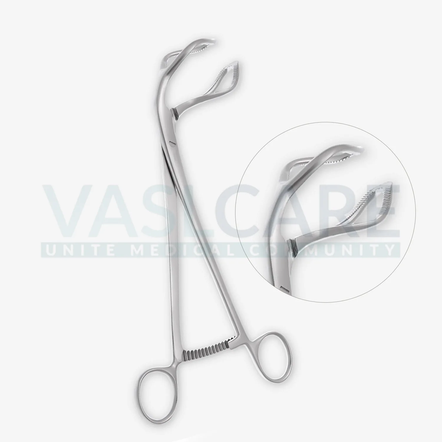 Alibaba.com: Vaslcare Uterus Holding Forceps, Atraumatic Uterus ...