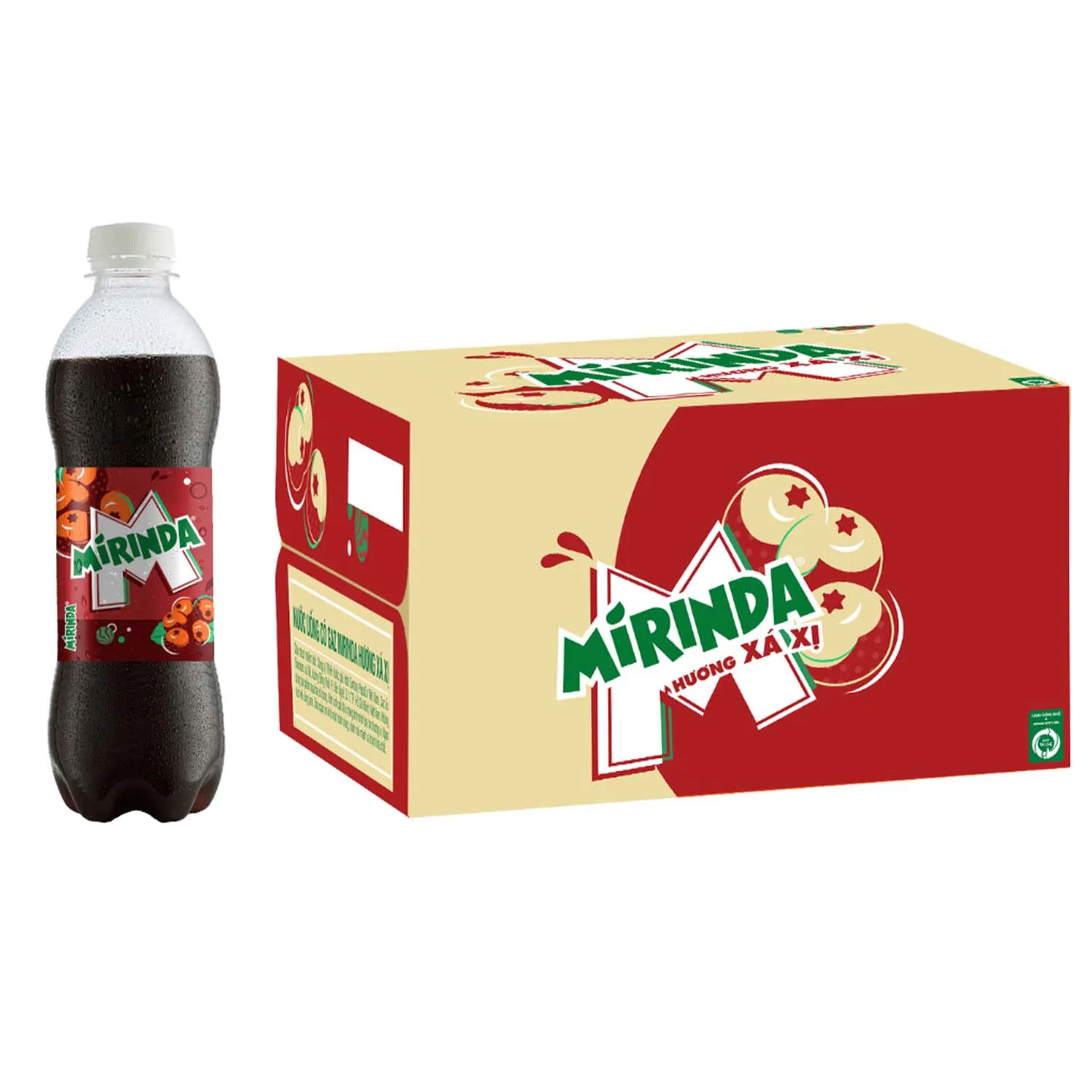 Competitive Price Mirindaa Sarsi Flavor Soft Drinks Bottle 390ml From ...