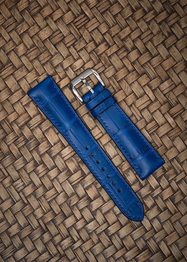 Custom Quick Release Soft Alligator Watchband Waterproof Alligator ...