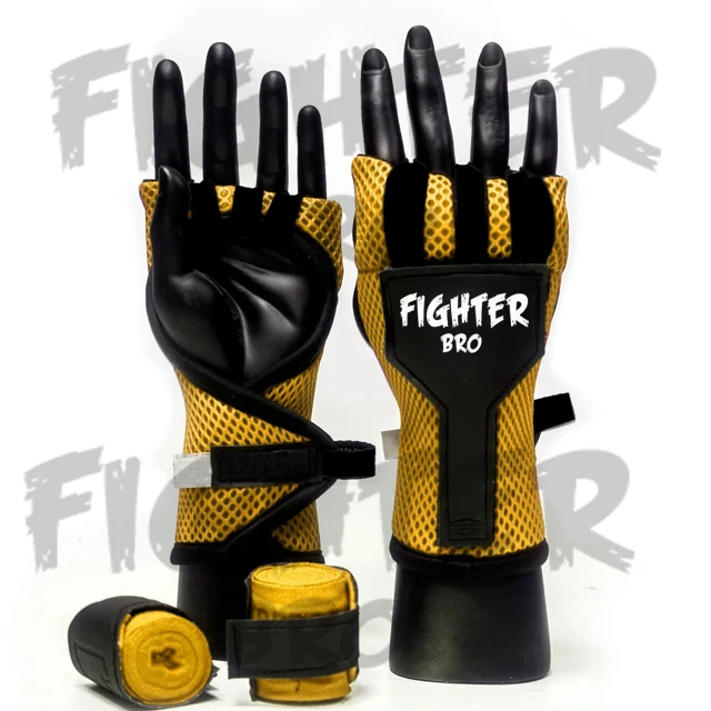 Inner Gloves For Boxing Mma Punching Neoprene Elasticated Gel Padded ...