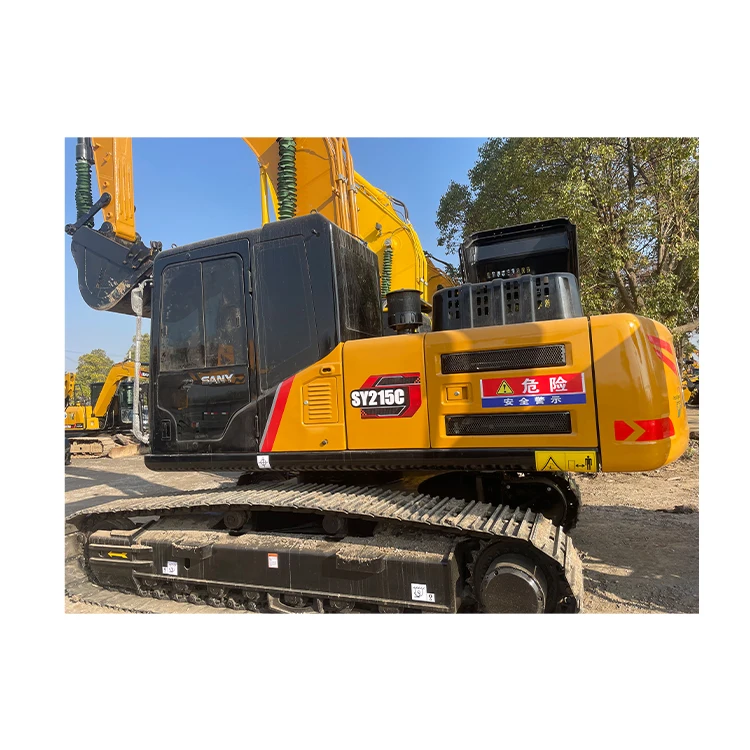 Sany Sy215 24 Ton Ore Trench Excavation Used Excavators Harga ...