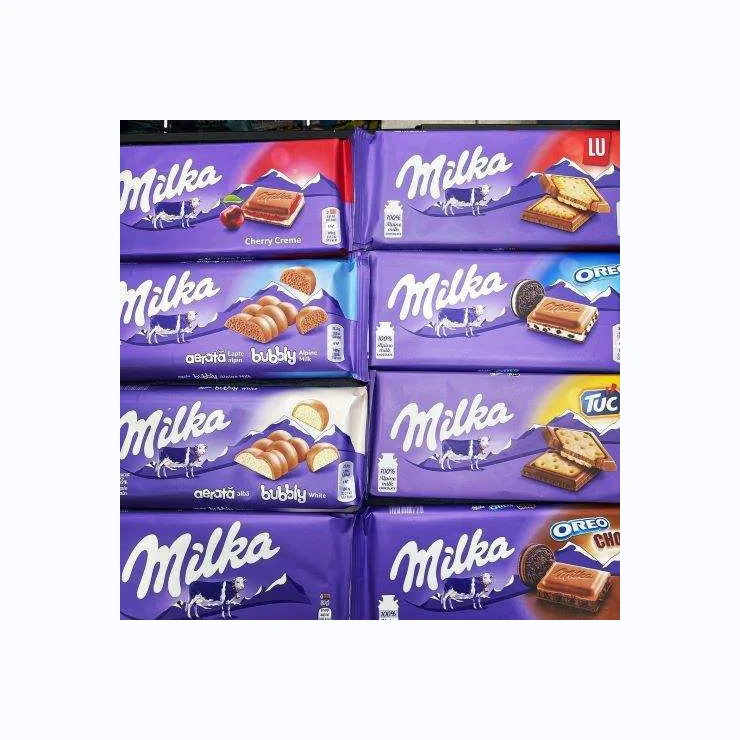 Milka Chocolate 100g / Milka Choco Wafer / Milka - Buy Milka Chocolate ...