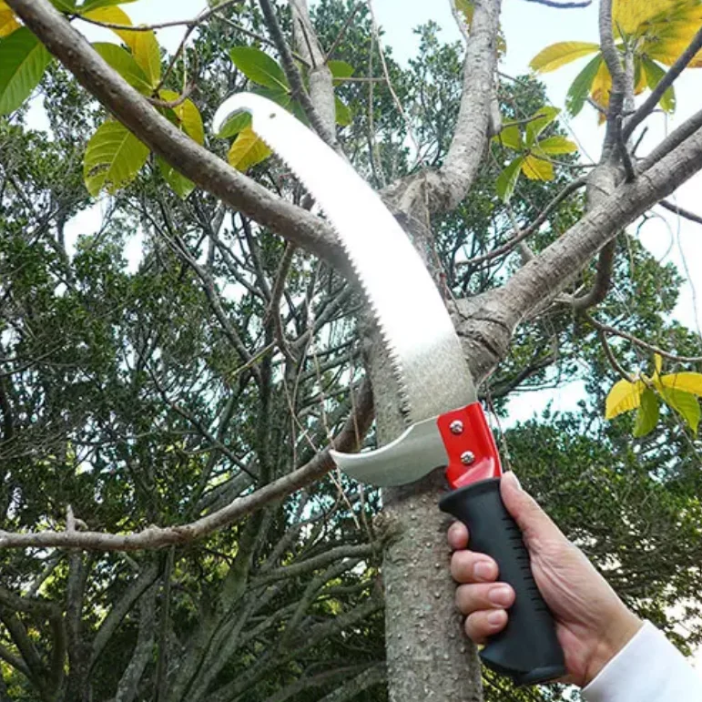 15 Inch Hook Blade Tree Pole Pruning Saw - Sharp & Durable