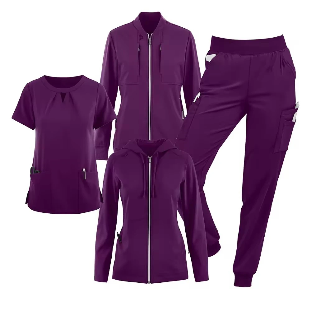 Yuhong Factory Direct Scrubs Uniforms Nurse Uniform Custom Short Sleeve ...
