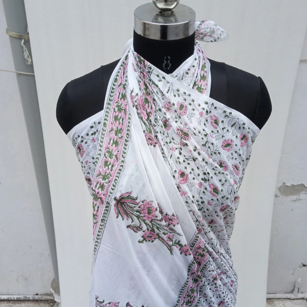 Hand Block Print Pareo Floral Print Wholesale Lot Of Sexy Beach Wear ...