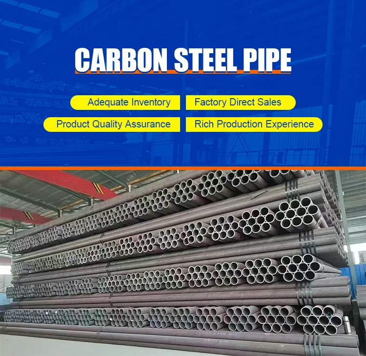 High Quality A53 Carbon Steel Pipe Sch40 Seamless Carbon Pipe ASTM ...