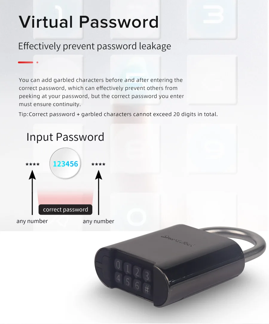 Kerong Smart Zinc Alloy Weatherproof Outdoor Padlock Digital Password Padlock - Buy Password ...