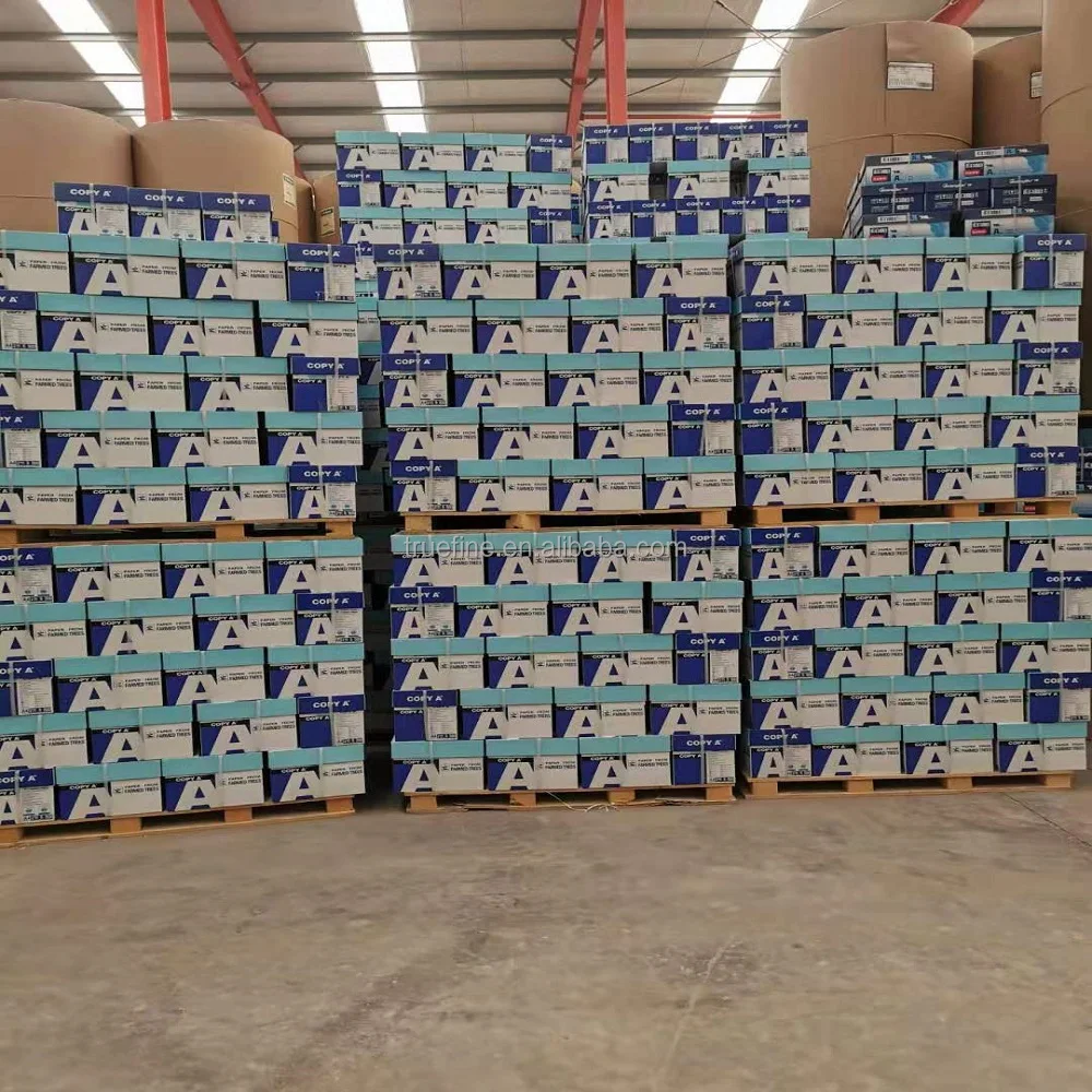 Printer Machine A4 Paper 100% Woold Pulp Original A4 Copy Paper ...