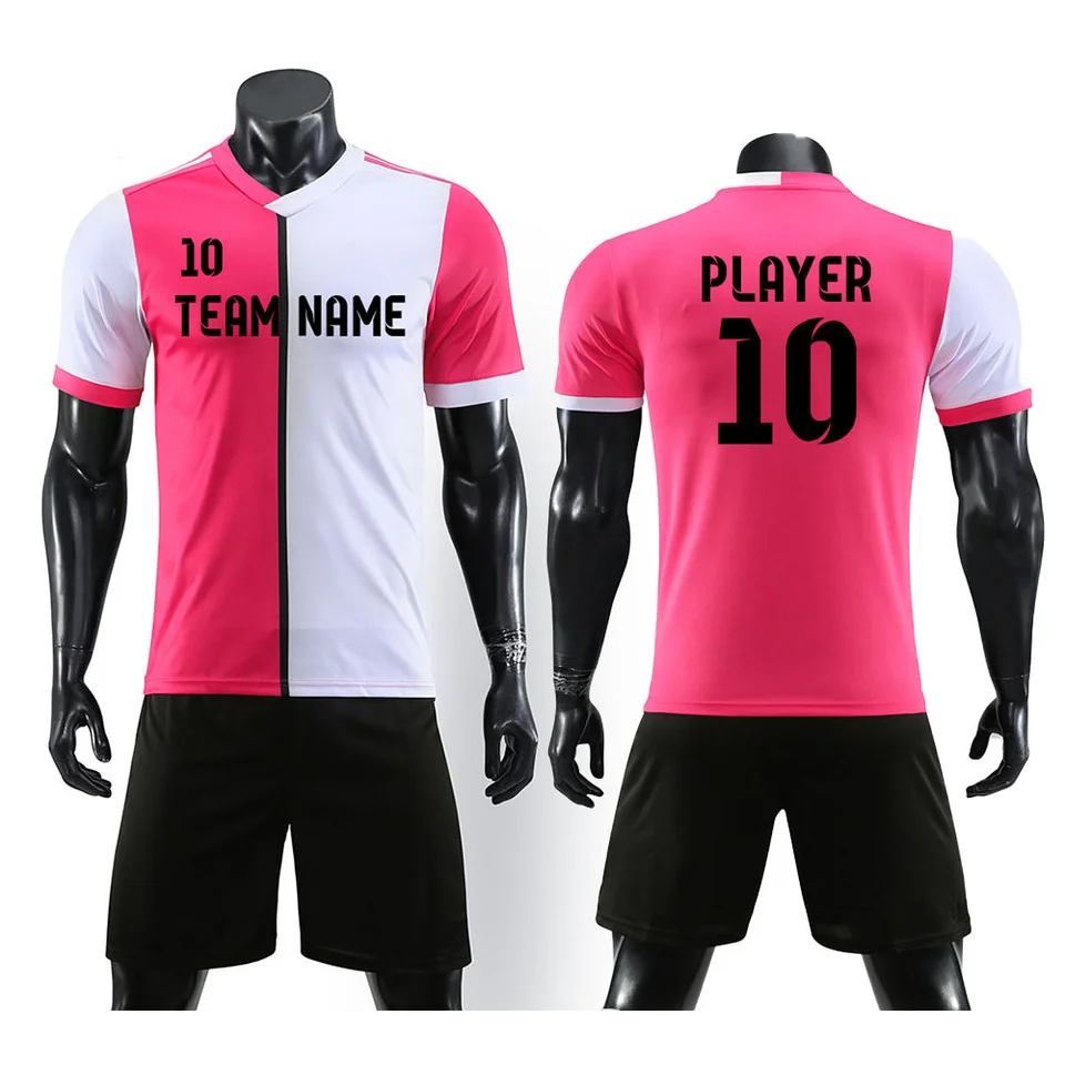 Custom 100% Polyester Stretch Sublimation Soccer Jersey Set Custom ...