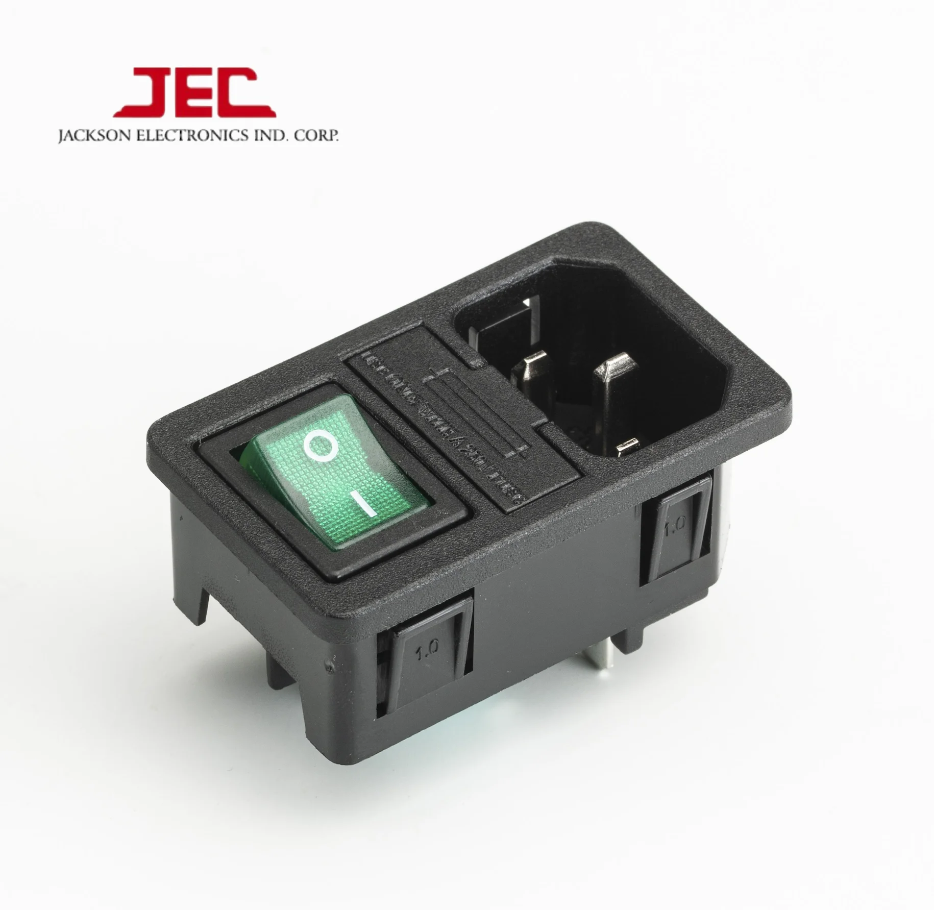 Jec Taiwan Polysnap Ac Inlet Socket With Switch & Fuse Holder - Buy Iec ...