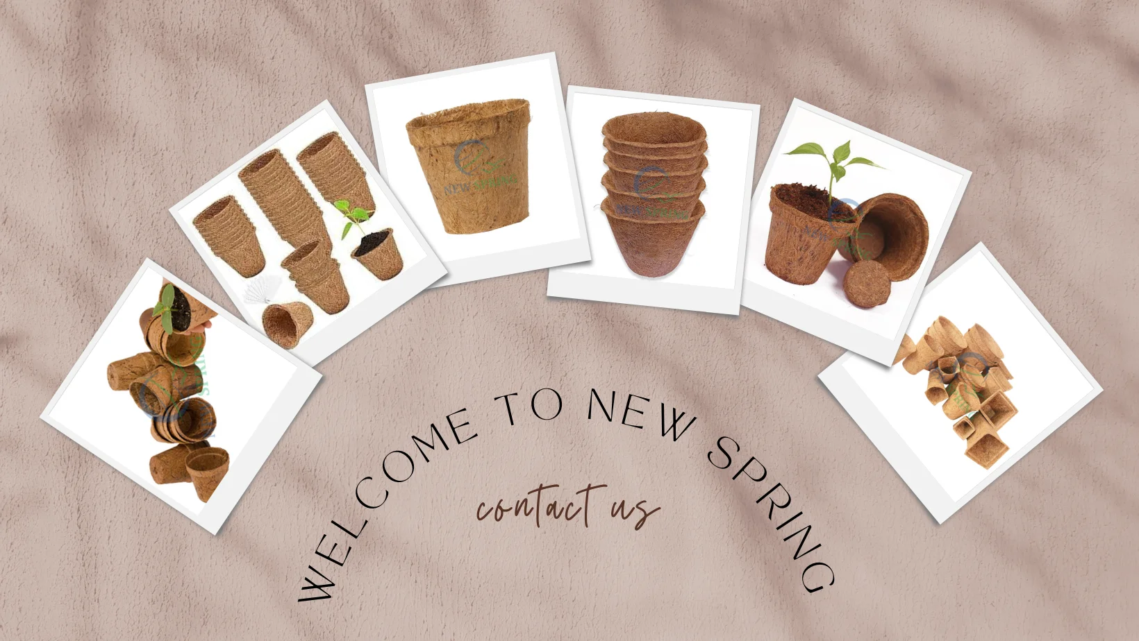 Best Price Manufacturers Direct Natural Coconut Fiber Pots Coir Pot ...