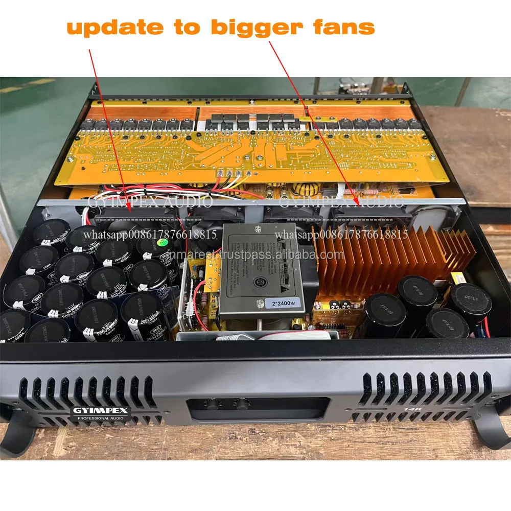 14k Hifi Audio Smps Music Class Td Amplifier 2*7000w Professional ...