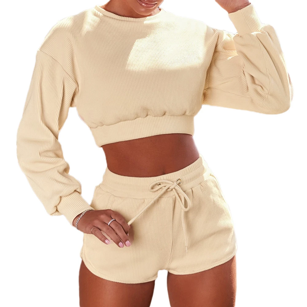 Custom Women Loungewear Set Comfy Bamboo Modal Cotton Ribbed Skims ...