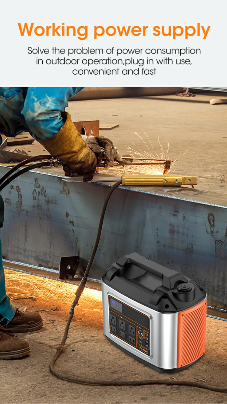 500w 1000w Pure Sine,Wave 220v 1024wh Outdoor Camping Lifepo4 Power ...