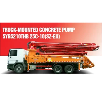 Sanny 25m Truck Mounted Concrete Pump Syg5210thb 25c-10(sz-eu) - Buy ...