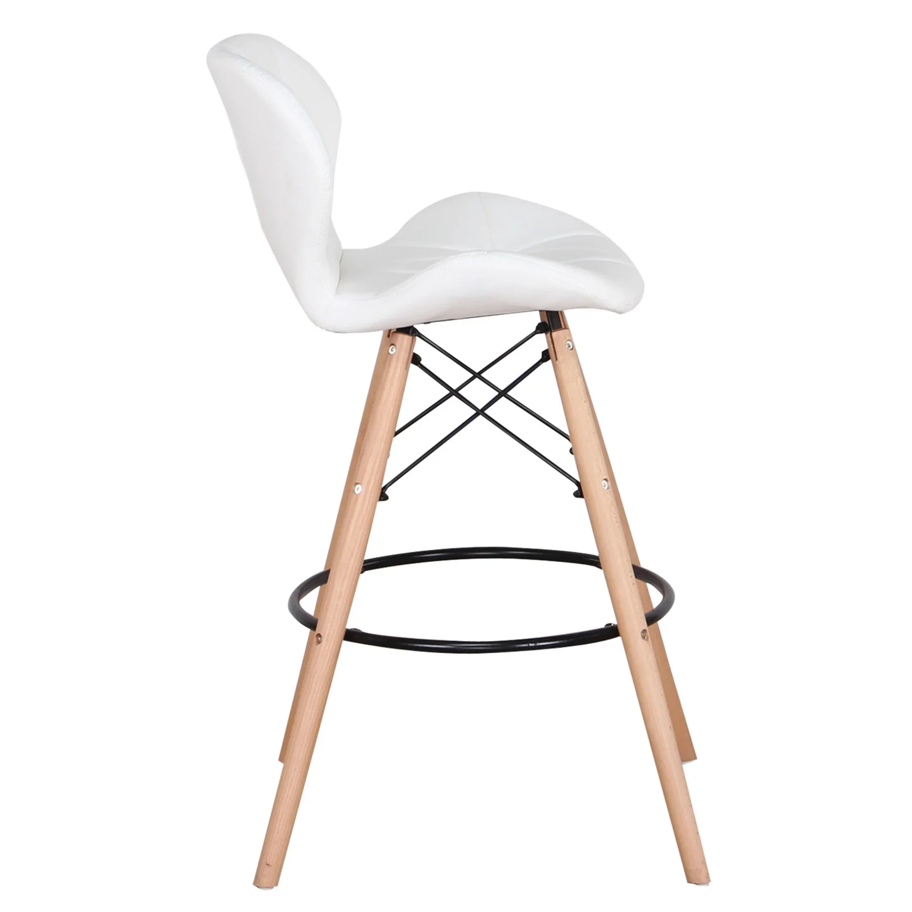 Wholesale Nordic Luxury Modern Breakfast Leather High Counter Chair ...